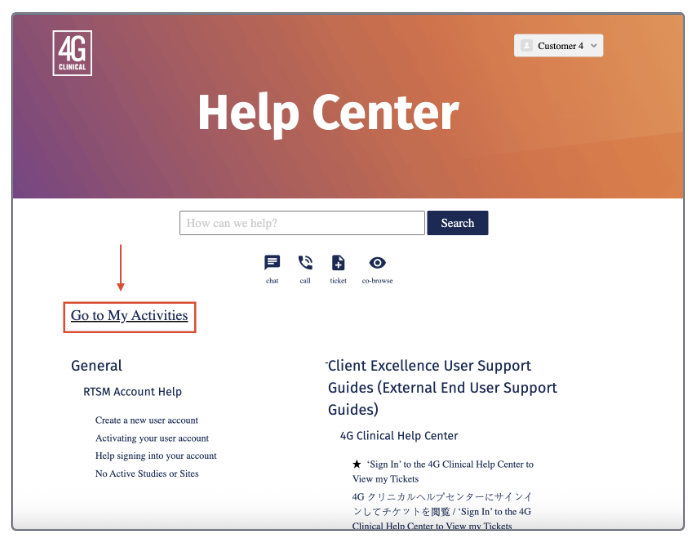 4G Clinical Help Center Guide for End Users – Help Center